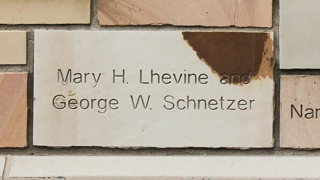 Mary H. Lhevine and George W. Schnetzer - Chapman Legacy Society