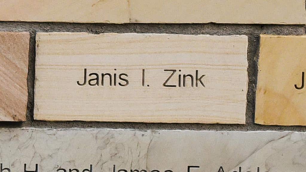 Janis I. Zink - Chapman Legacy Society