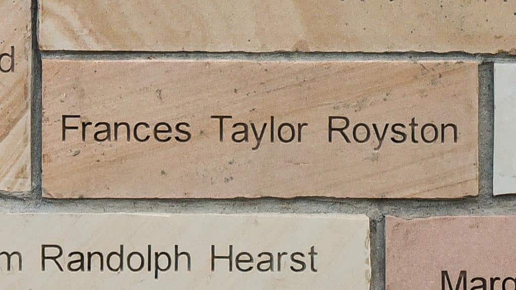 Frances Taylor Royston - Chapman Legacy Society